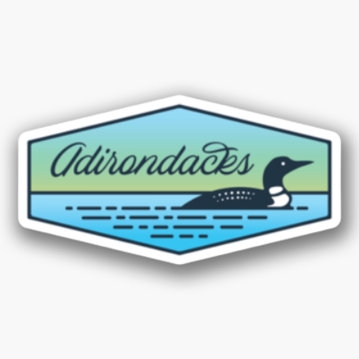 ADK Loon Sticker | PureAdirondacks.com – Pure Adirondacks